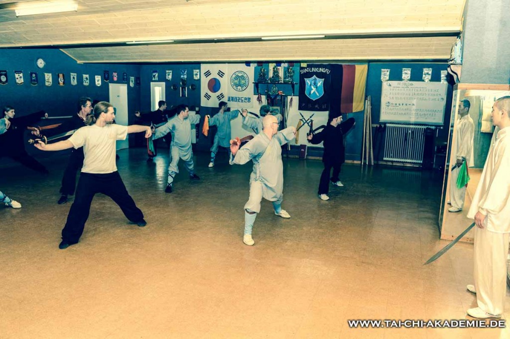 Shaolin-Säbel-Seminar mit Shi Yan Rui - Tai Chi Akademie Kaiserslautern